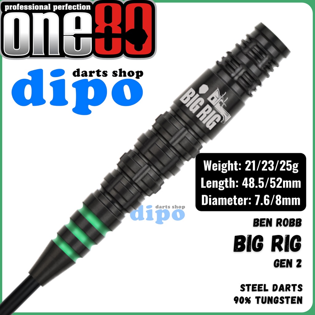ONE80 Ben Robb Gen 2 - ONE80 Steel Darts | Shopee Malaysia