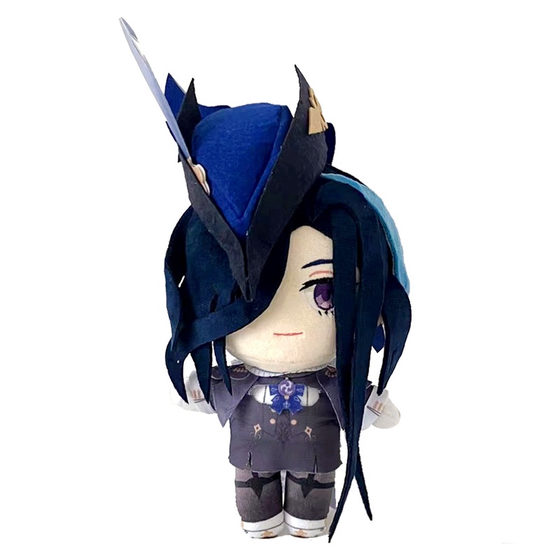 20cm Genshin Impact Stuffed Doll Lyney Noelle Kazuha Amber xiao Plush ...