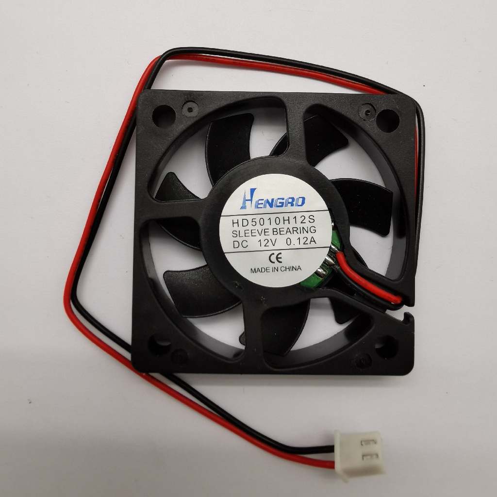 HENGRD 12VDC Axial Blower Fan with Sleeve Bearing 50 x 50 x 10mm (HD5010H12S) | Shopee Malaysia