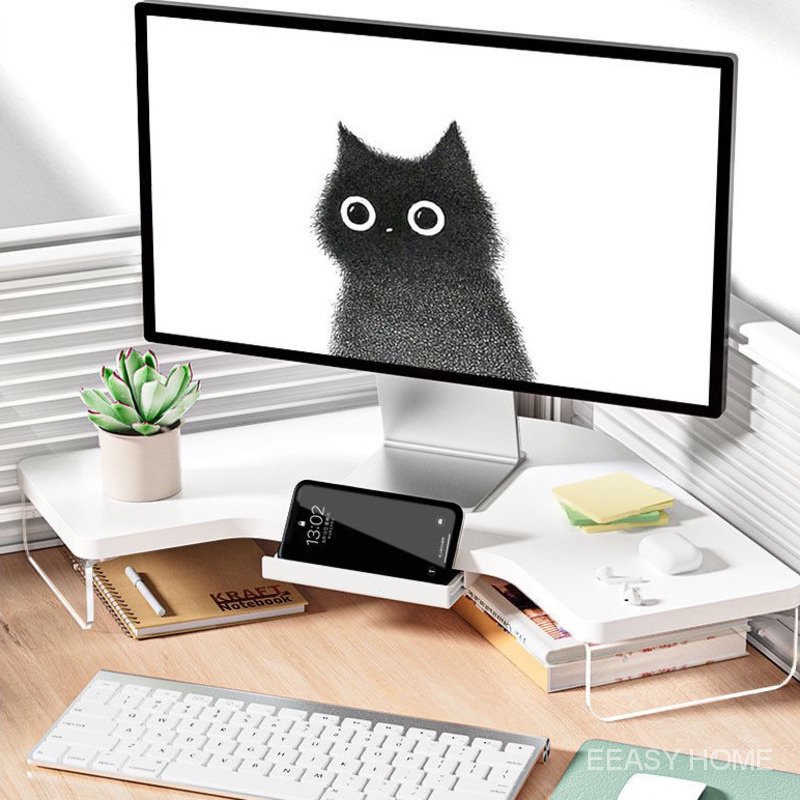 LAIFUMonitor Stand Monitor stand Corner Computer Stand Monitor Riser ...