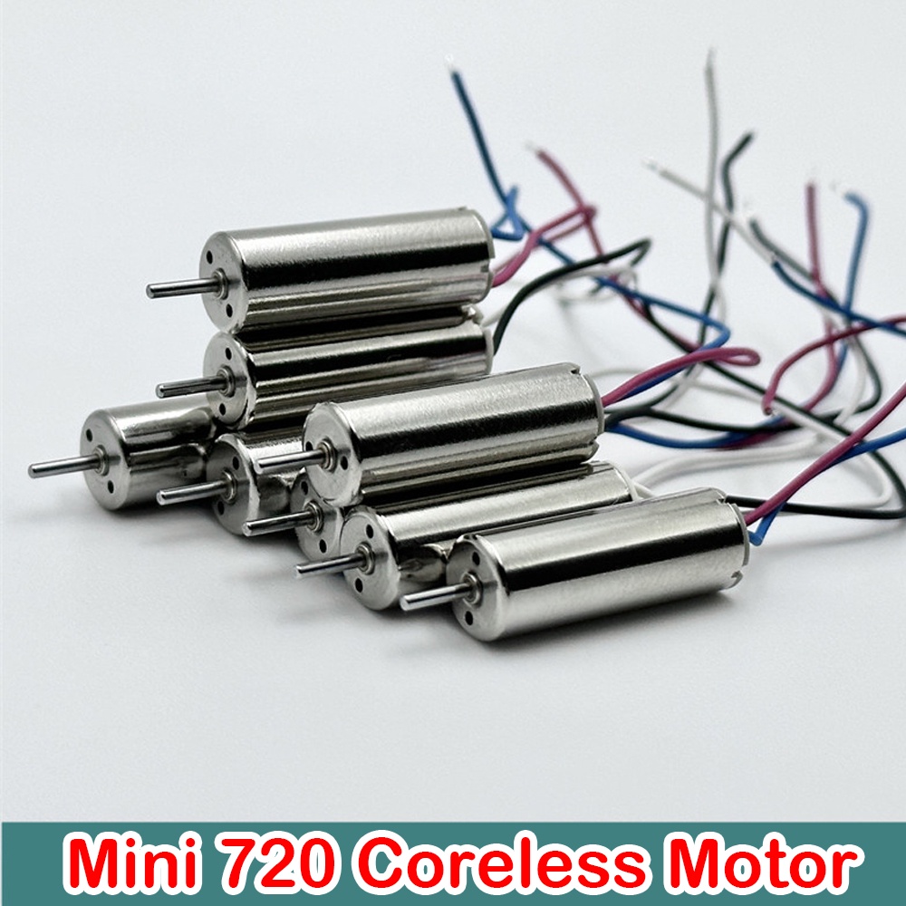 DC 3.7V 720 Aircraft Model Coreless Motor 48000RPM Micro Mini Four Axis ...