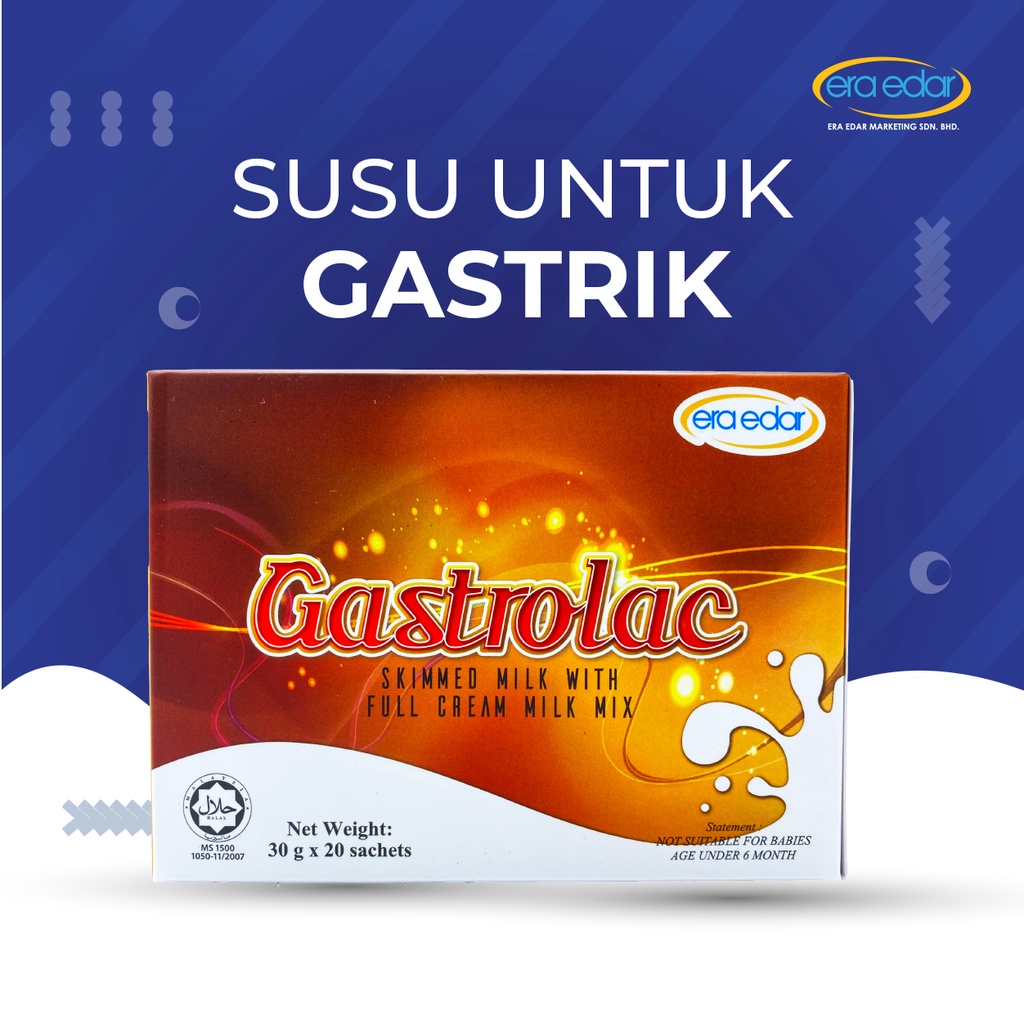 Gastrolac ERA EDAR Serbuk Susu Untuk Gastrik GERD Powdered Milk For ...