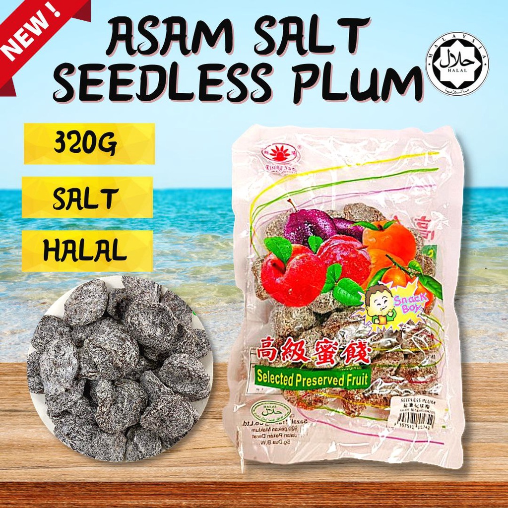 salted seedless plum 320g | Shopee Malaysia