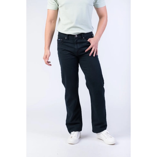 Dapper Men | Straight Cut Long Pants Jeans Super Green - J11458 ...