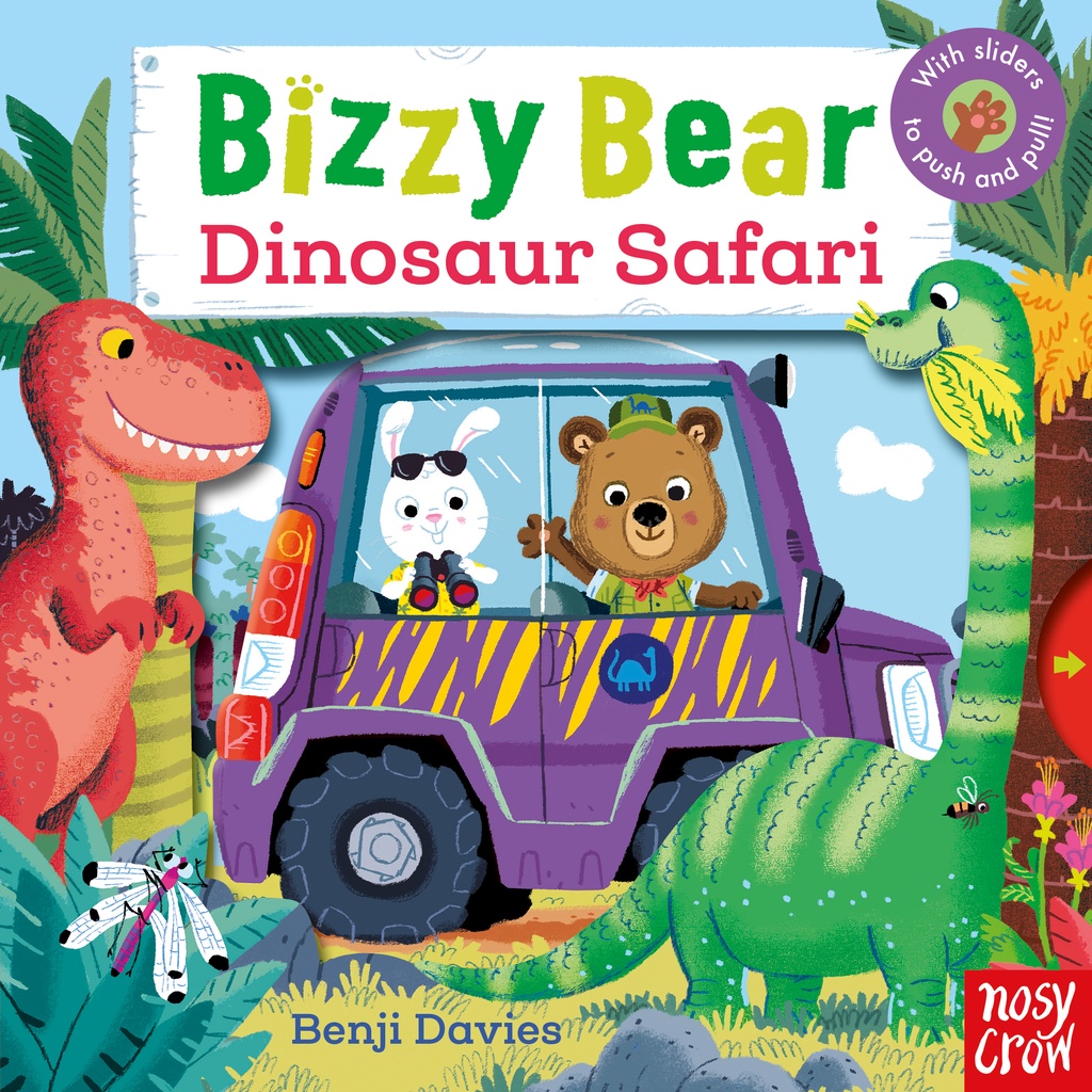 Bizzy Bear: Dinosaur Safari (Hard Page Book) (Uk Version) * With Audio ...