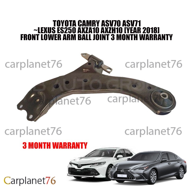 TOYOTA CAMRY ASV70 ASV71~LEXUS ES250 AXZA10 AXZH10 [YEAR 2018] FRONT ...