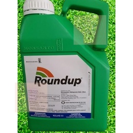4L Roundup round up Monsanto Glyphosate 41% Weed Killer (Racun Rumput ...