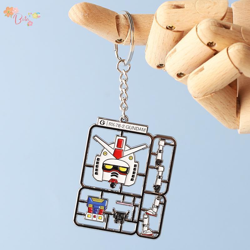 [Bota Shop] Gundam RX-78-2GUNDAM Metal Keychain Pendant Keychain Hollow ...