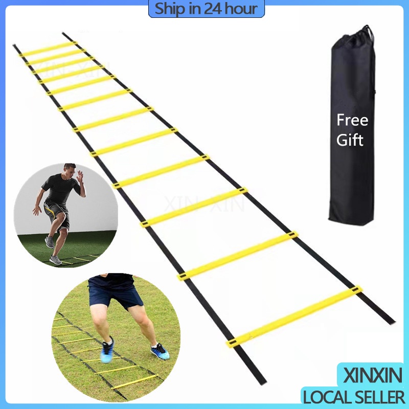 Football Training Equipment Agile Ladder Adjustable Size Soft Ladder ...