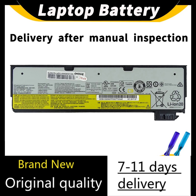 For Lenovo Thinkpa P50S T440 T450S T460 T470P X240 X250 / 45N1124 ...