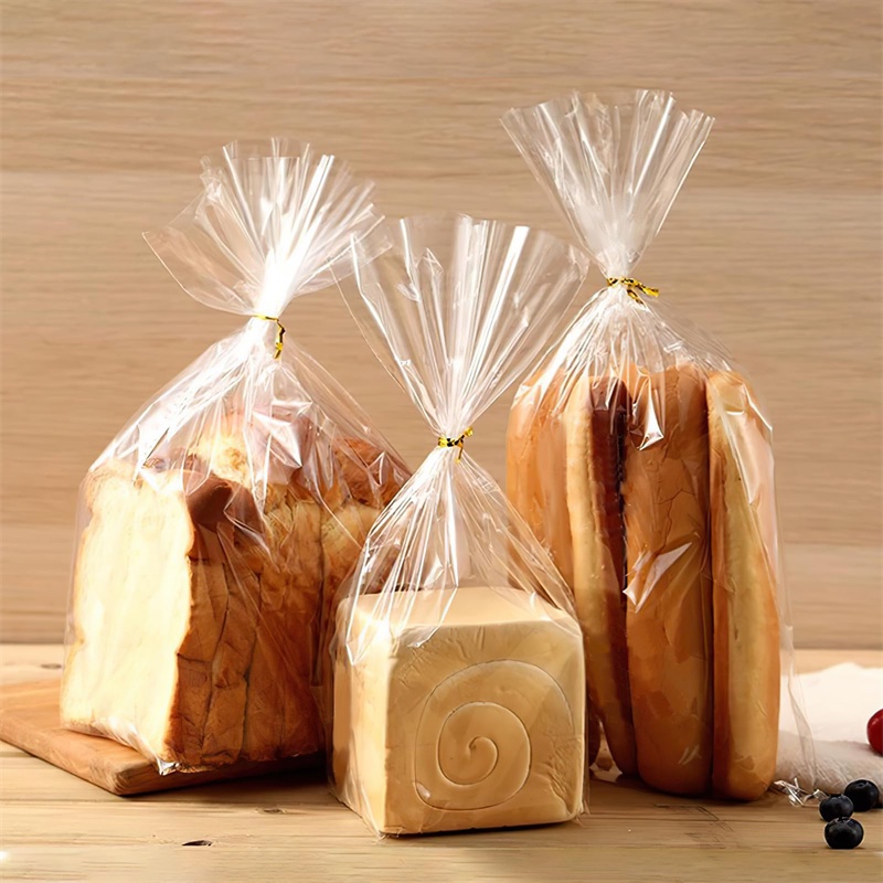 Plain Bread OPP Bag Transparent Cellophane Bag for Loaf Bread Plastic ...