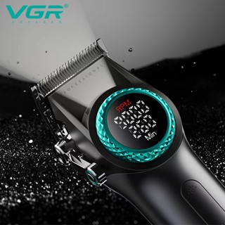 VGR V-001 Premium Professional Saloon Series Hair Clipper 7000-9000 RPM Ceramic Blade Adjustable ...