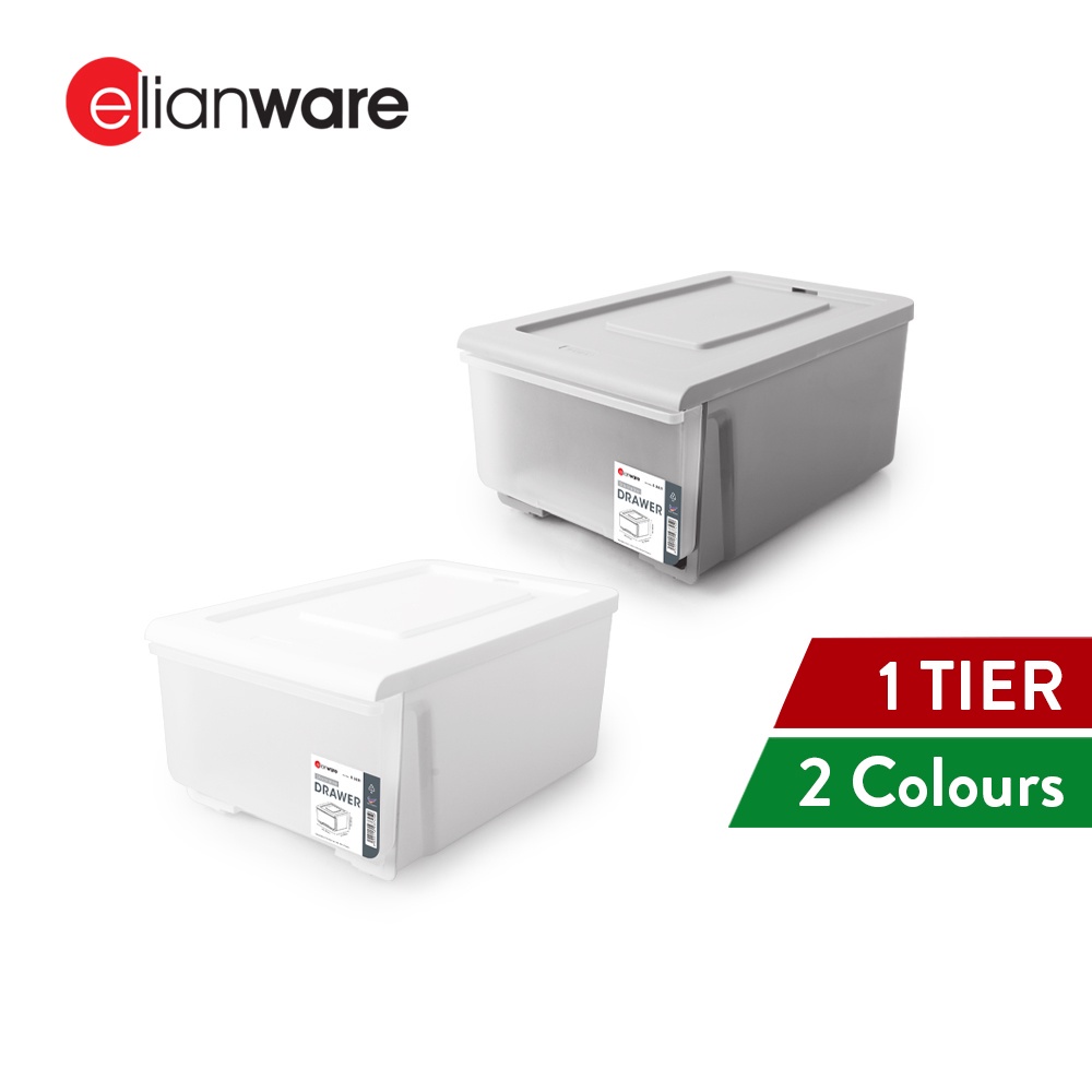Elianware A4 Size Stackable Drawer Baju Almari Accessories Cabinet ...