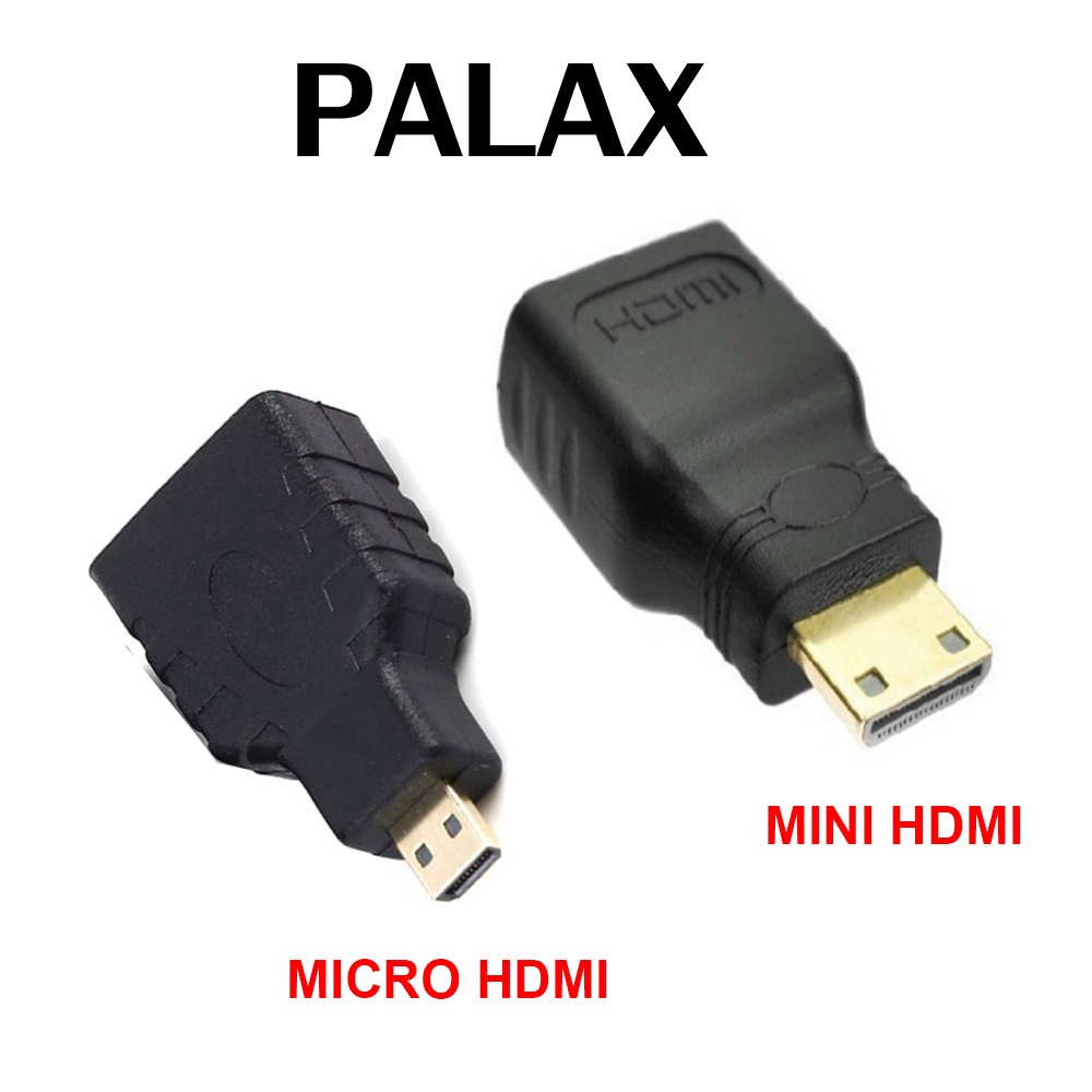 Converter Jack - Mini HDMI and Micro HDMI to HDMI Converter | Shopee ...