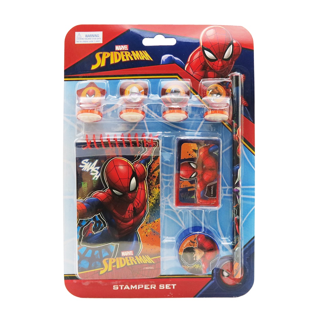 Spiderman Smash Stamper Set (8685) | Shopee Malaysia