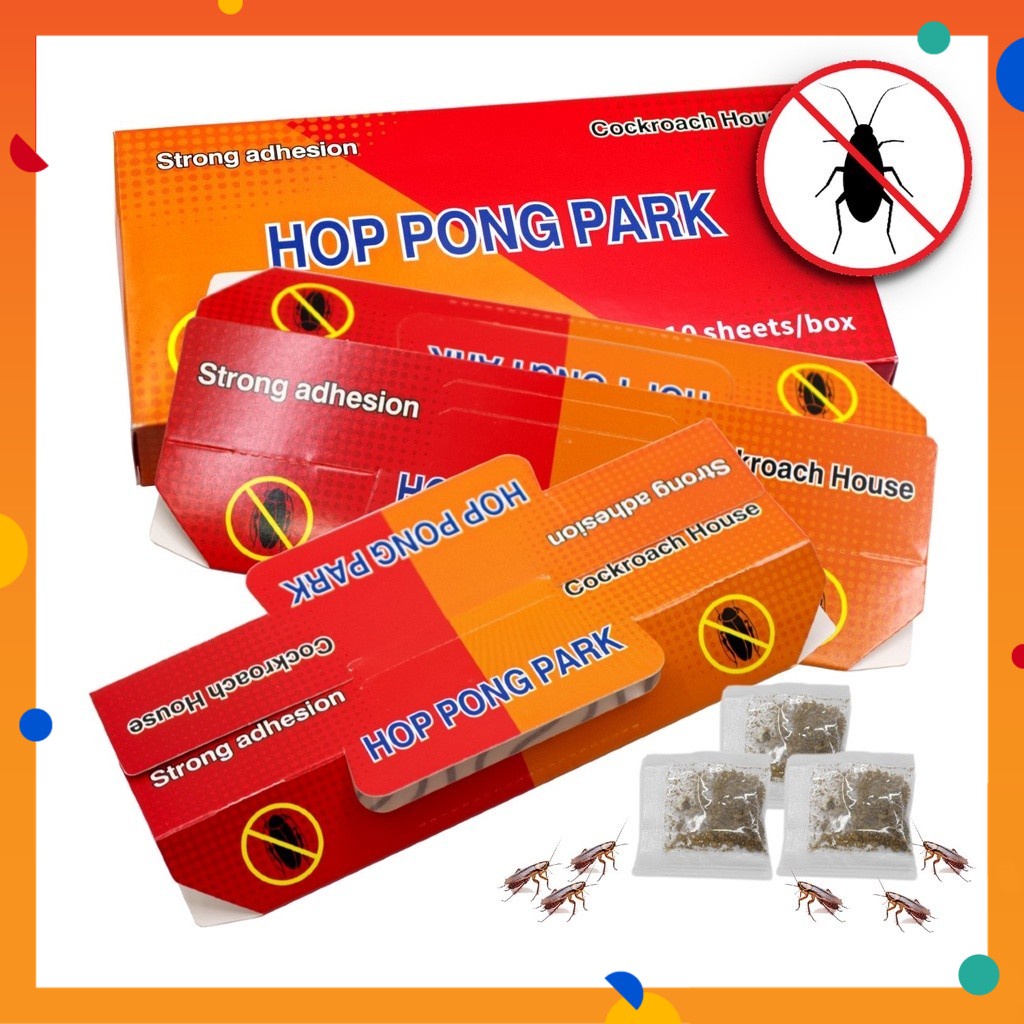 10 Pcs Cockroach Trap House Lizard Sticky Glue Traps Killer Insect Bait ...