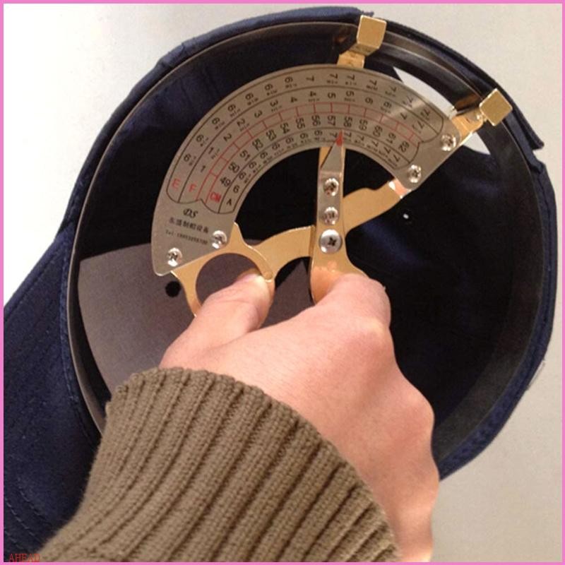 Ahead Cap Hat Size Measuring Tool Scissor Type Ring Compass Hand Hold ...