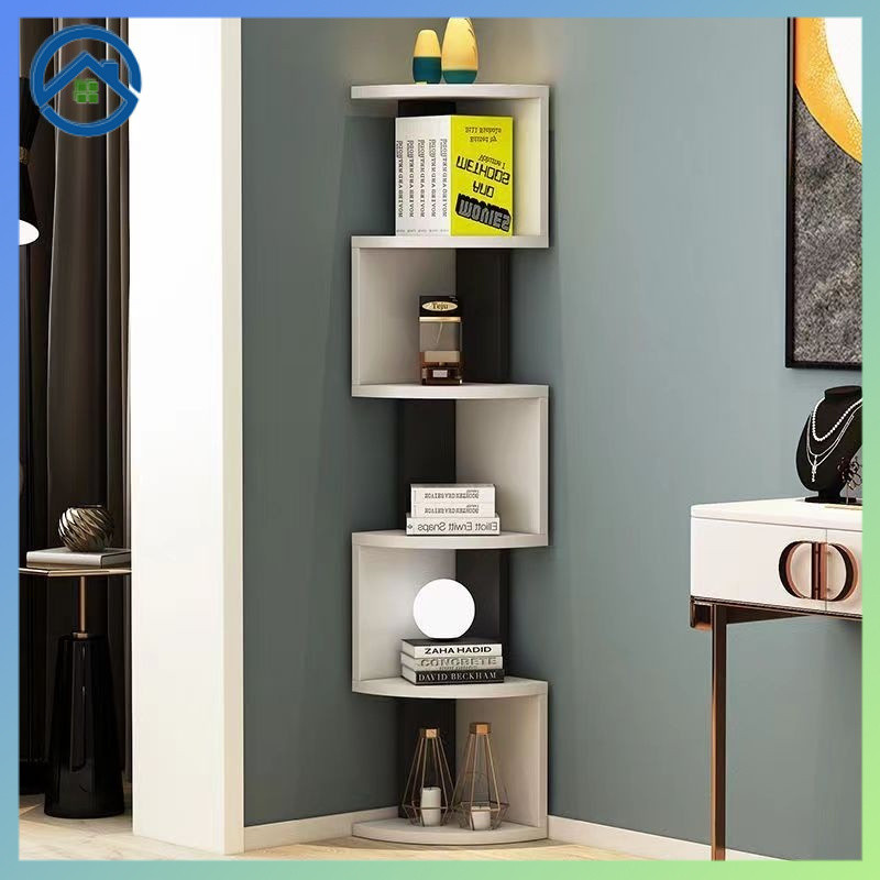 Minimalist floor to ceiling creative cabinet bookshelf irregular ...