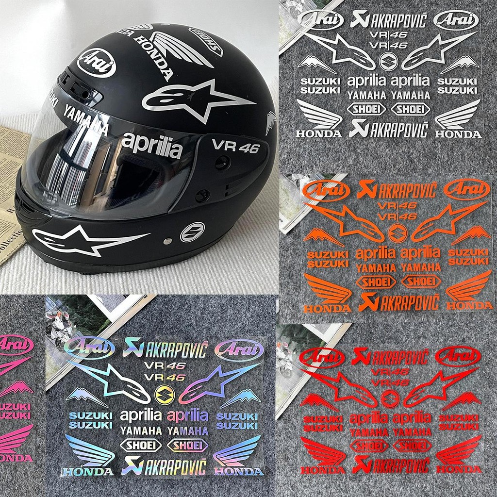 Sponsor Logo Sticker for Honda Suzuki Yamaha Aprilia Motorcycle ...