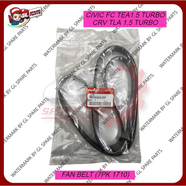 FAN BELT (7PK1710) HONDA CIVIC FC 1.5 TURBO TEA CRV 1.5 TURBO TLA ...