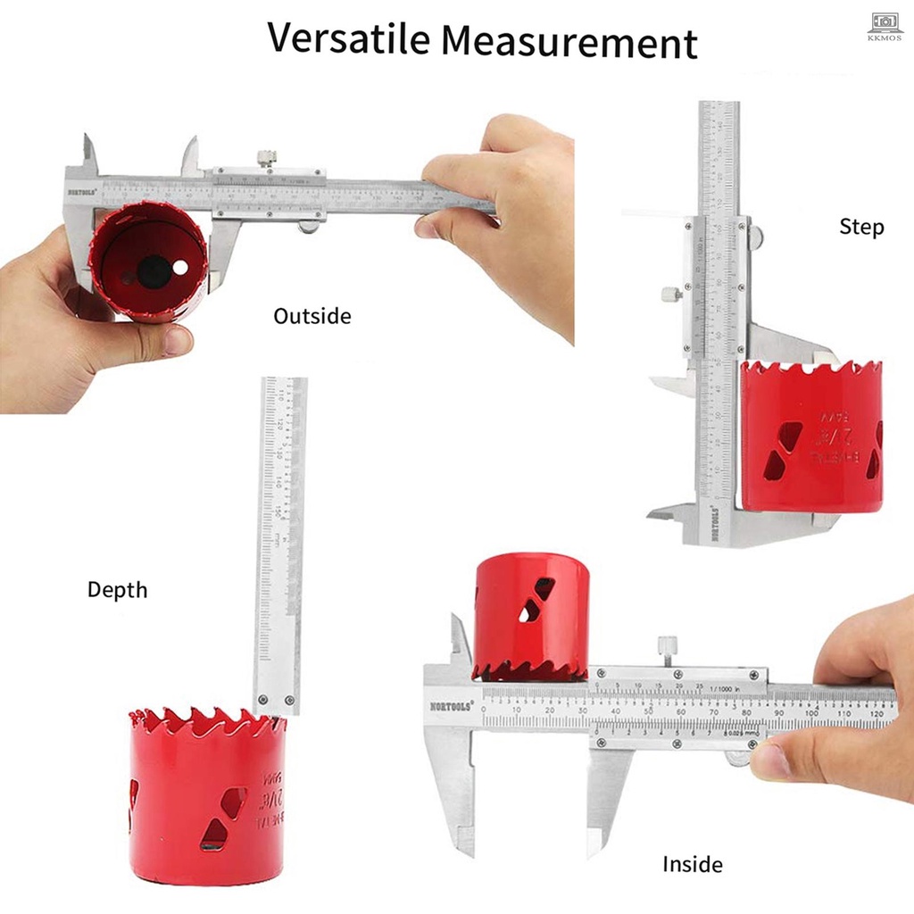 Professional Stainless Steel Vernier Caliper 0-150mm Sliding Gauge ...