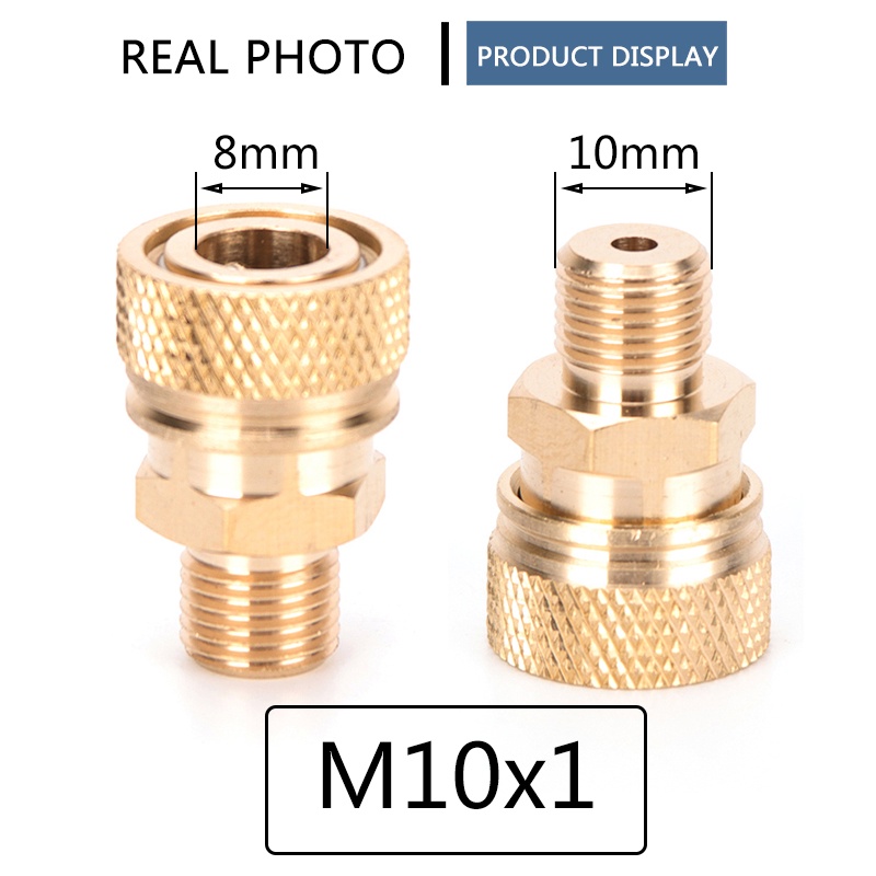 1pcs M10x1Thread Quick Disconnect 8mm 1/8NPT 1/8BSPP Release Couplings ...
