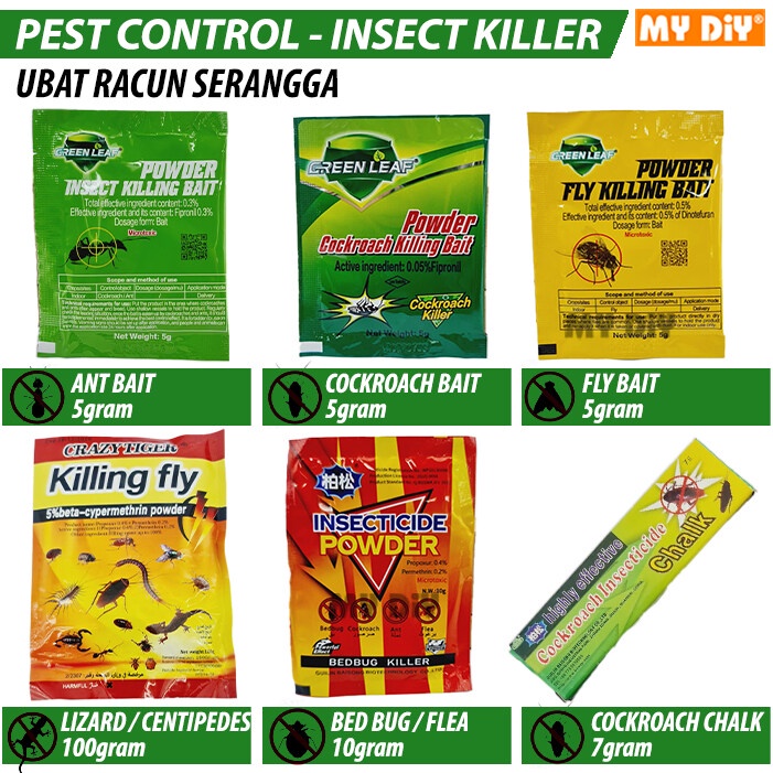 Ready stock !!! Pest Control Original Green Leaf Ant Bait Cockraoch ...