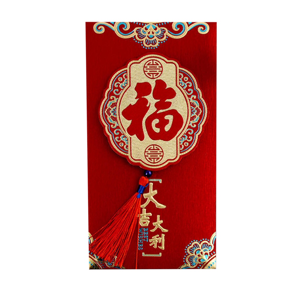 10PCS Dragon Red Envelope Chinese New Year Lucky Red Envelope Wedding ...