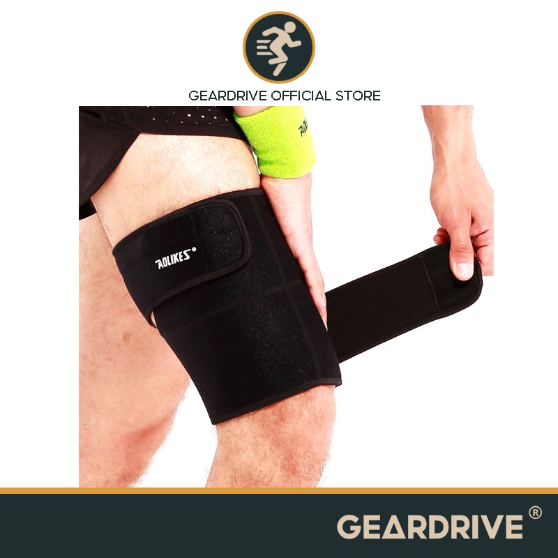 GEARDRIVE Sport Thigh Guard Muscle Strain Protector (1 Pc) | Shopee ...