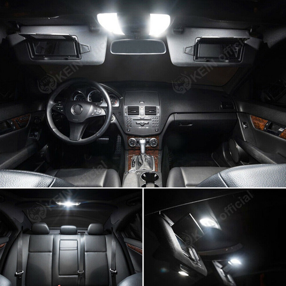 KEIN DC12V-24V Car Ceiling Lamp T10 W5W Led C5W 31MM Festoon BA9S T4W 28MM 36MM 39MM 41MM ...