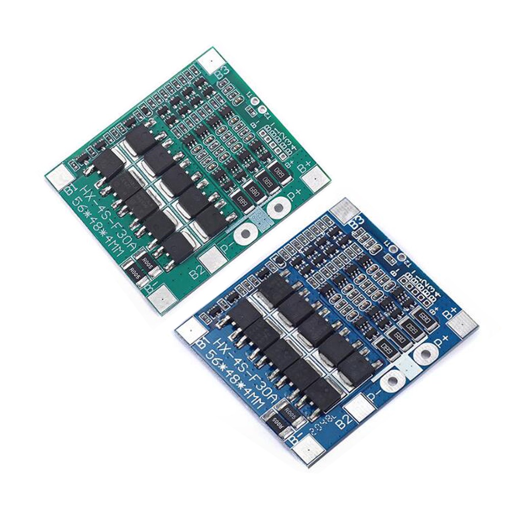 4S 30A 14.8V Li-ion Lithium 18650 Battery BMS Packs PCB Protection ...