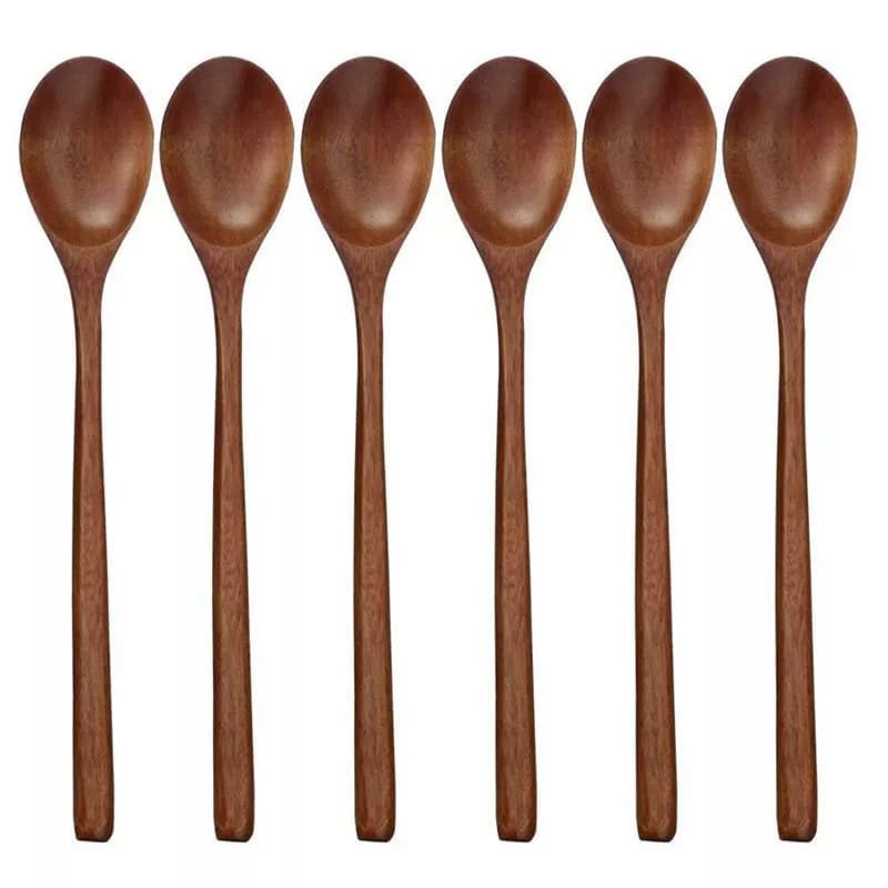 SUDU KAYU PANJANG 1 PCS / WOODEN SPOON / LONG HANDLE WOODEN SPOON ...