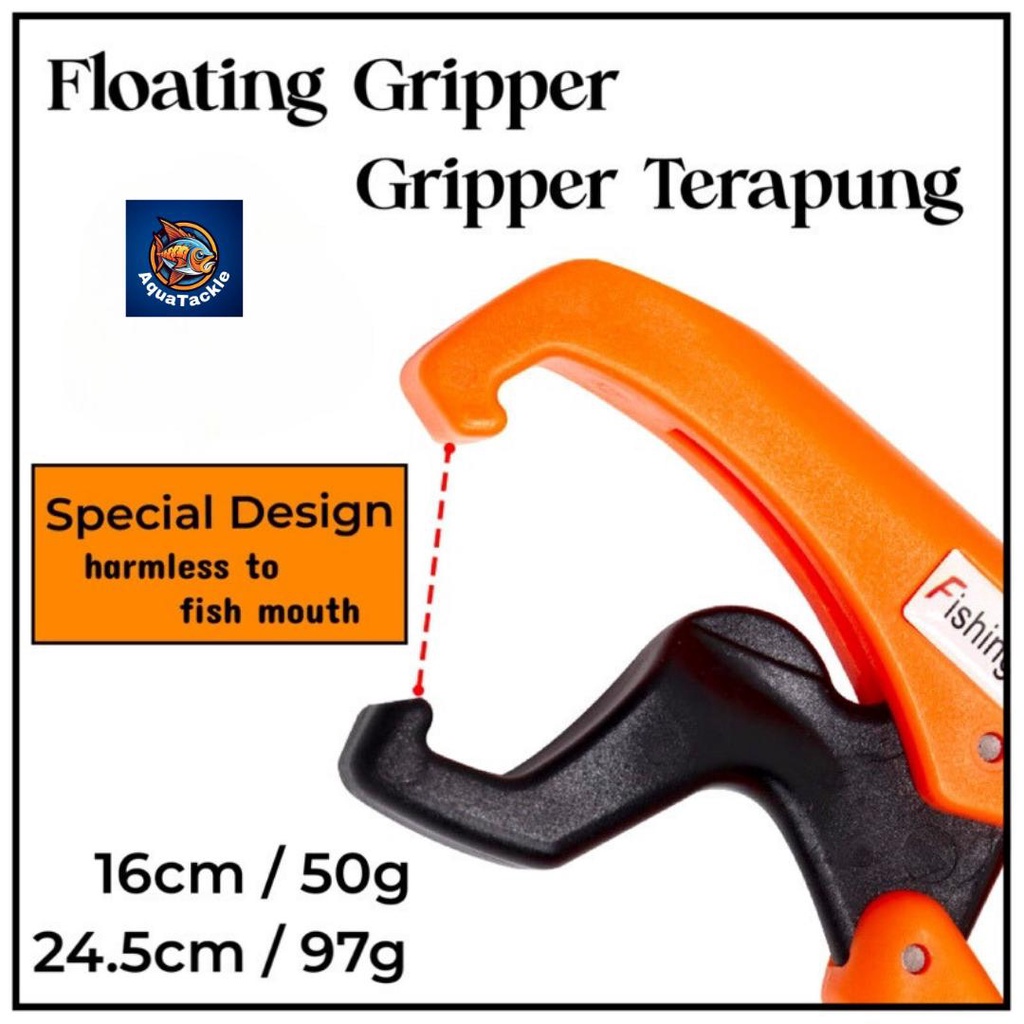 Aqua|Tackle - 【Fishing Glipper】Floating Gripper Fishing Lip Grip Fish ...