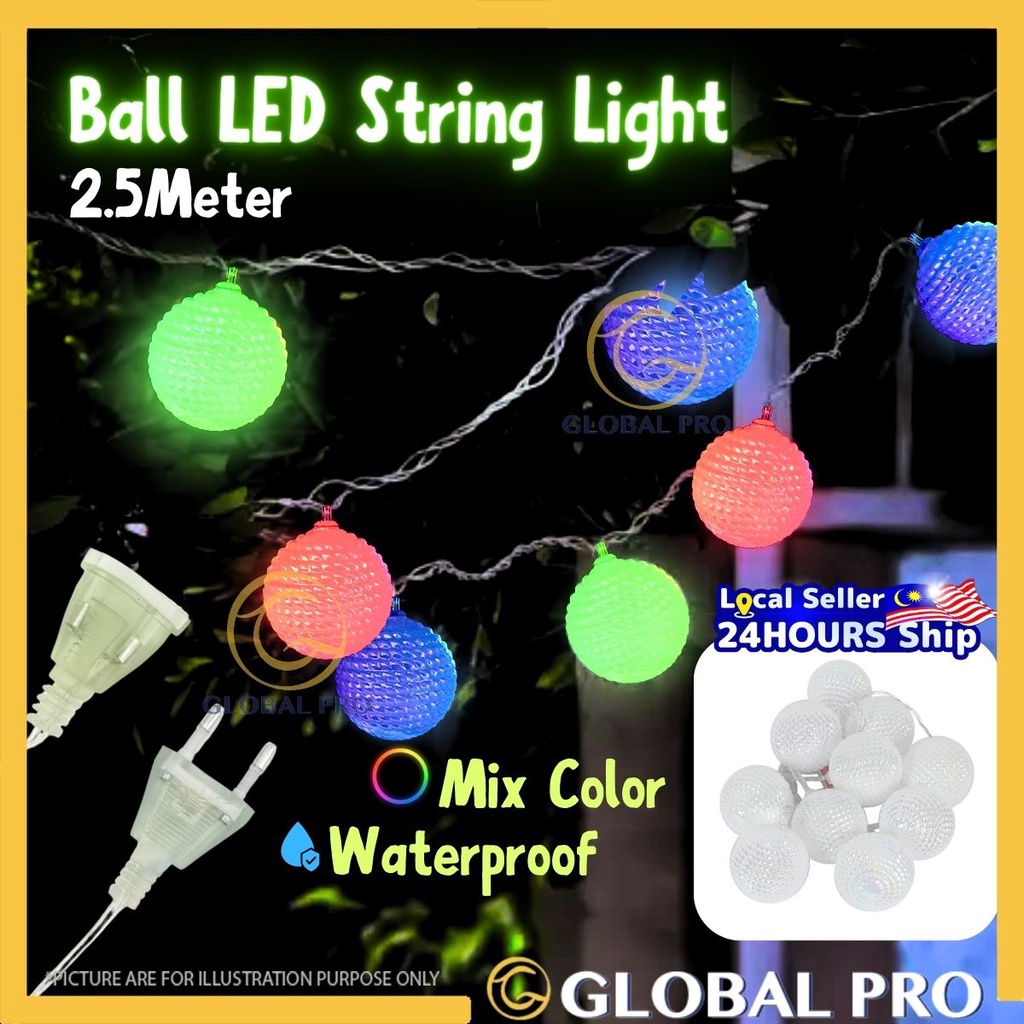 Fairy Ball String Light LED Light String Ball Fairy Light Strip ...