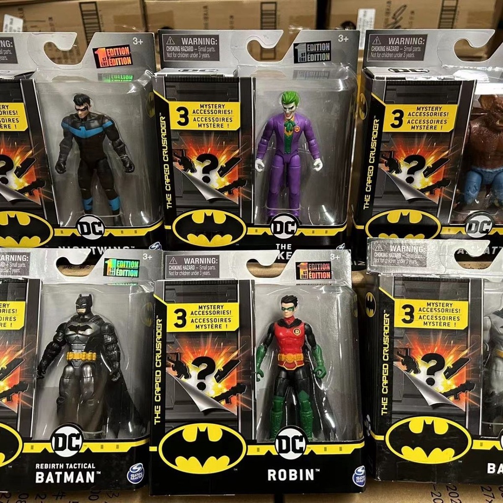 Spin Master DC Batman Superman Joker Robin Model 12.5cm Joints Can Do ...