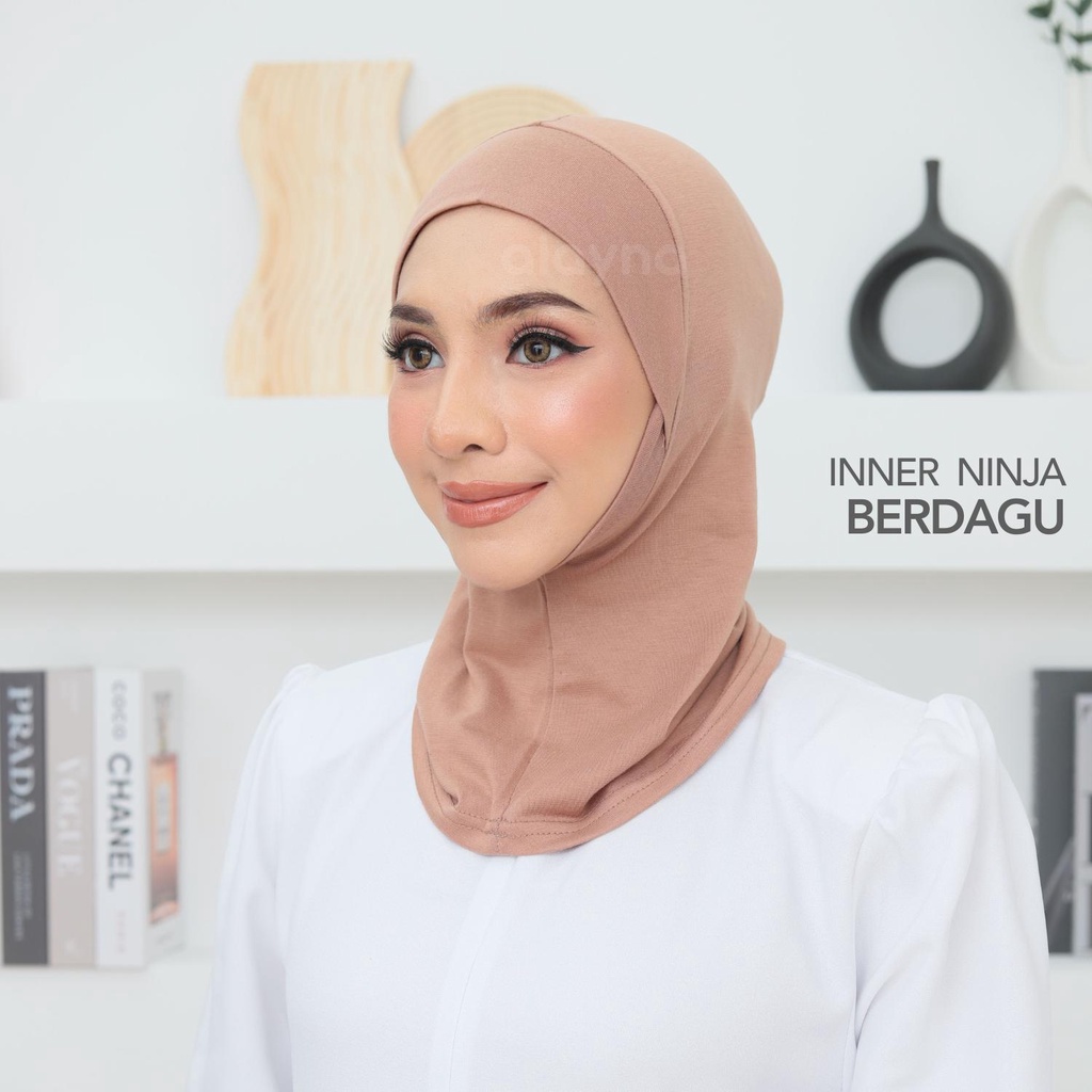 ALAYNA Inner Ninja Berdagu | Scarf Anak Tudung Neck Cover Leher Dagu ...
