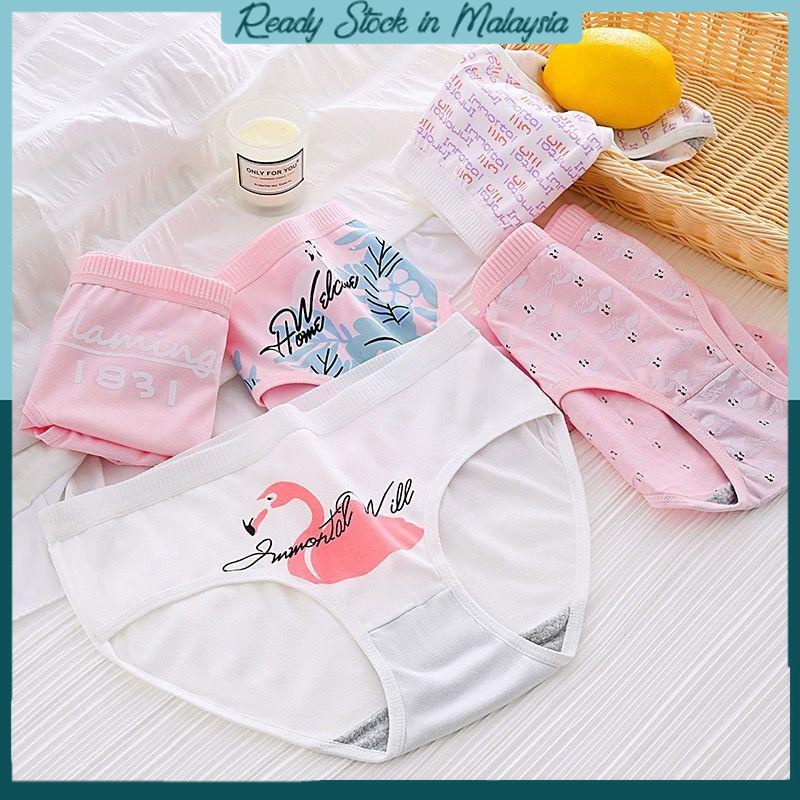 MIIOW_ 🇲🇾Student Cute Cartoon Panties / Girl Panties / Underwear / Seluar Dalam Perempuan ...