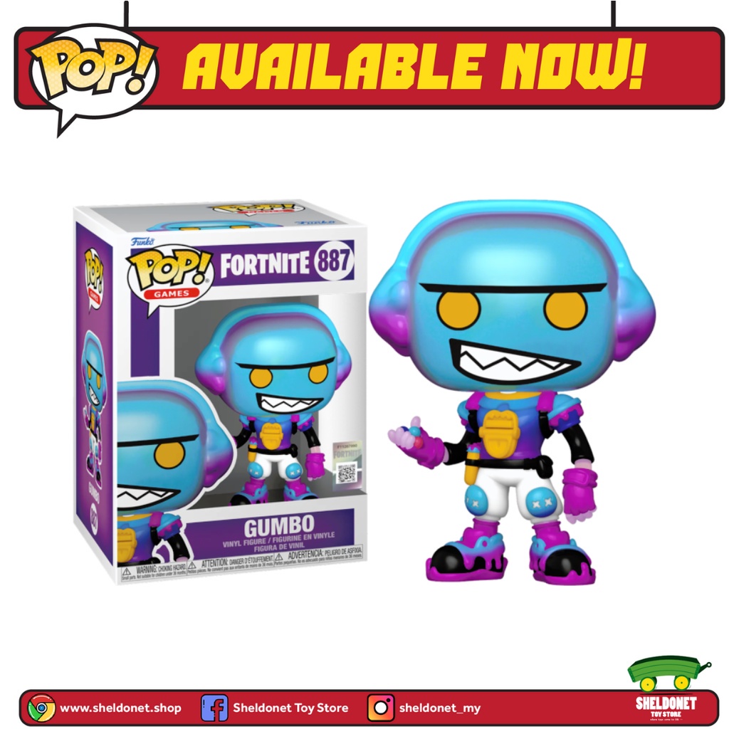 Funko Pop! Games: Fortnite - Gumbo | Shopee Malaysia