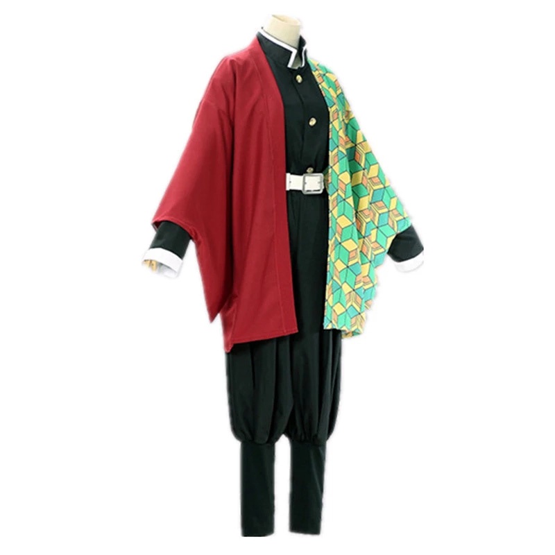 Anime Demon Slayer Kimetsu No Yaiba Tomioka Giyuu Cosplay Costume ...