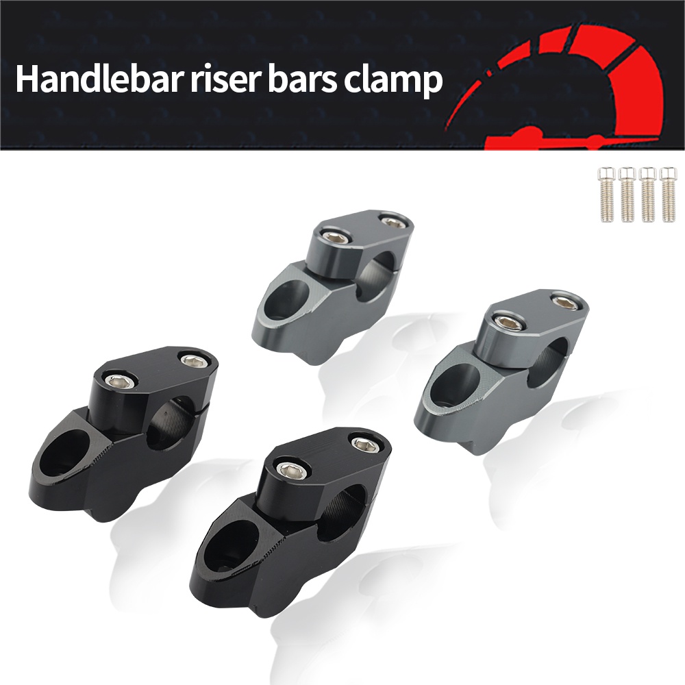 Fit 22mm Handle Bar Riser For KLR650 ER6N KLV1000 VERSYS 650 1000 ZRX ...