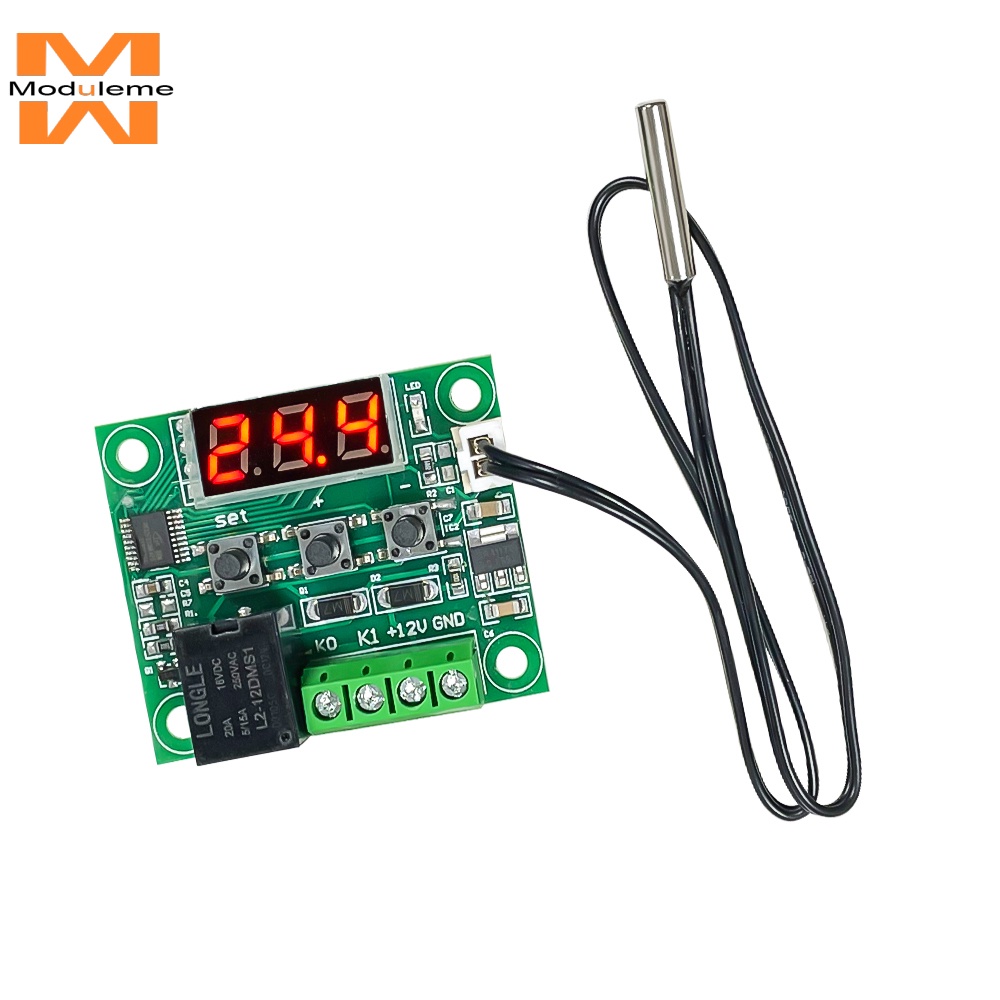 W1209 12V DC Digital Temperature Controller Board Micro Digital ...