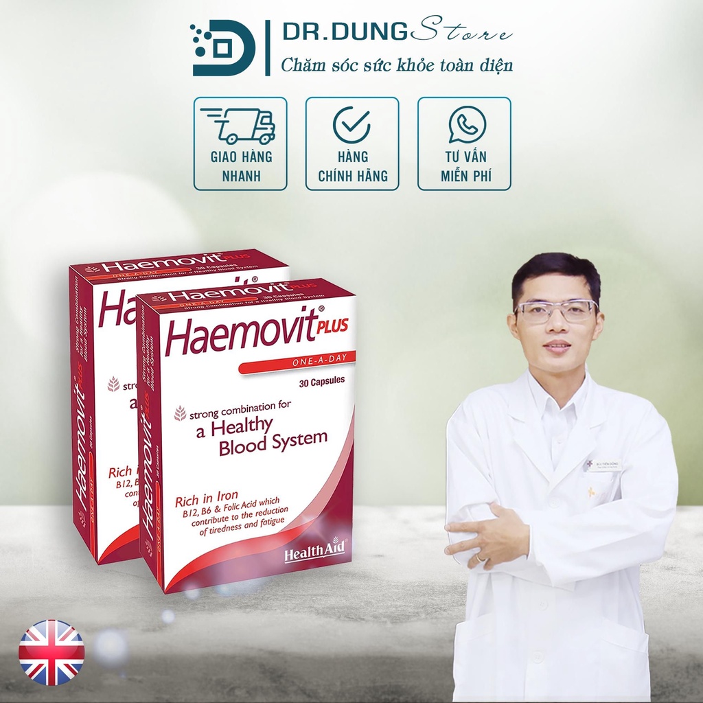 Dr.dung - Haemovit Plus - Iron, Zinc & vitamin Supplements For People ...