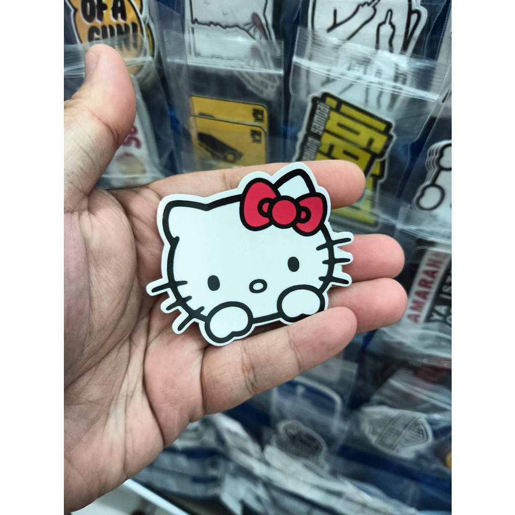 Sticker Hello Kitty (Waterproof with laminate) | Shopee Malaysia