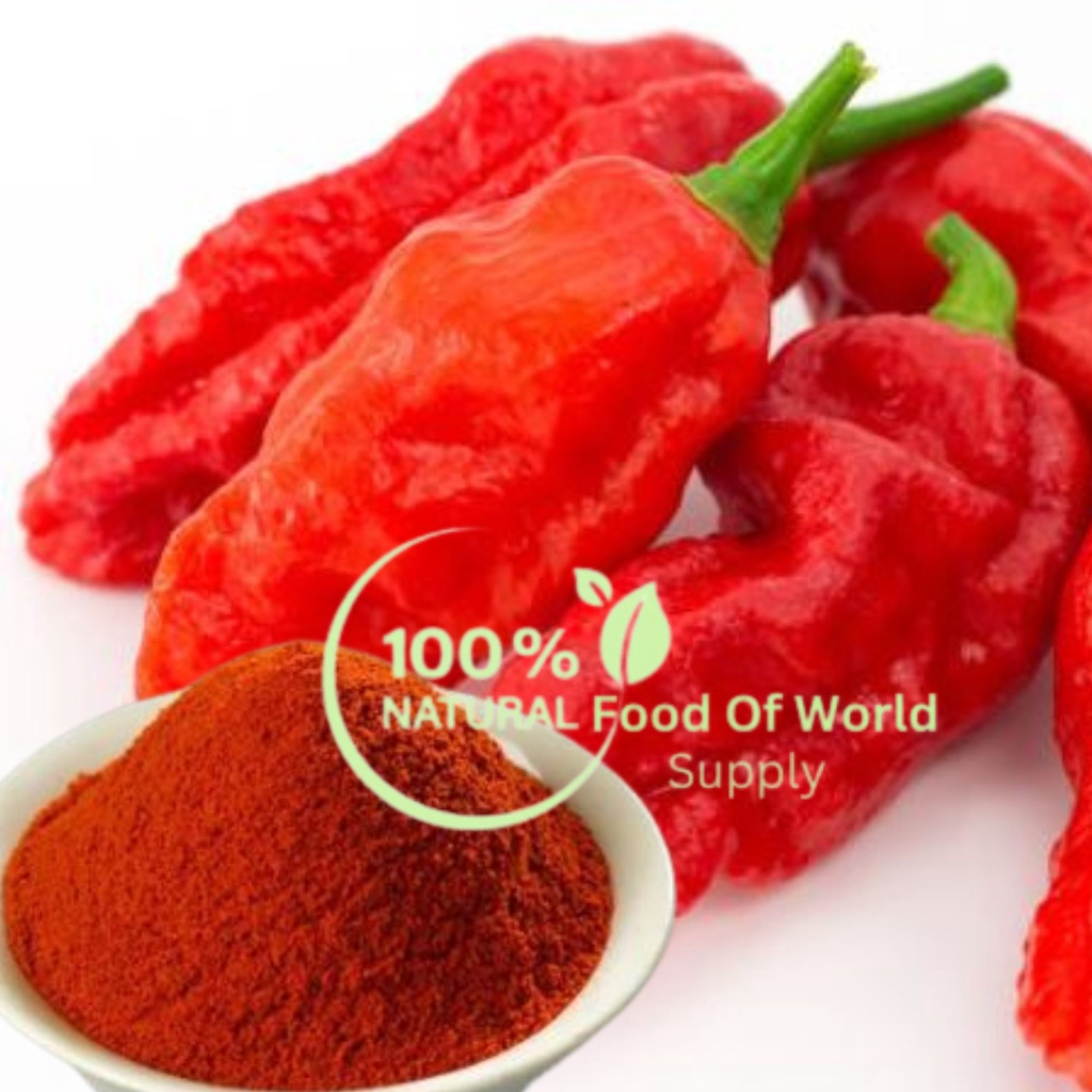 Ghost pepper powder 50g - 250g USA ghost chili 魔鬼辣椒 | Shopee Malaysia