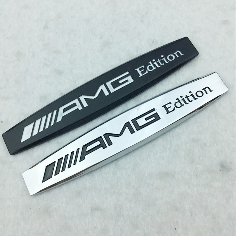AMG Metal Fender Car Logo Sticker Mercedes Benz Personalized ...