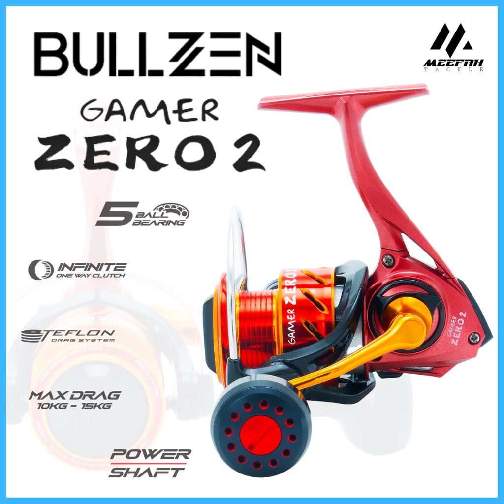 Bullzen Gamer Zero 2 Special Edition 🔥FREE GIFT🔥 - Spinning Reel Mesin ...
