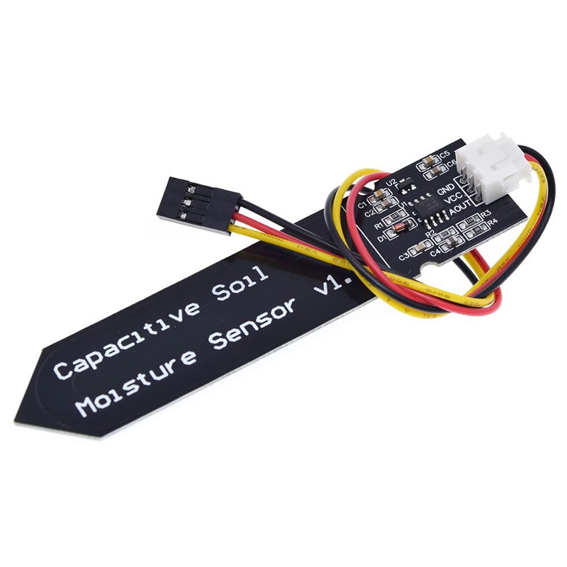 Corrosion resistant wide voltage line V1.2 capacitive soil moisture ...