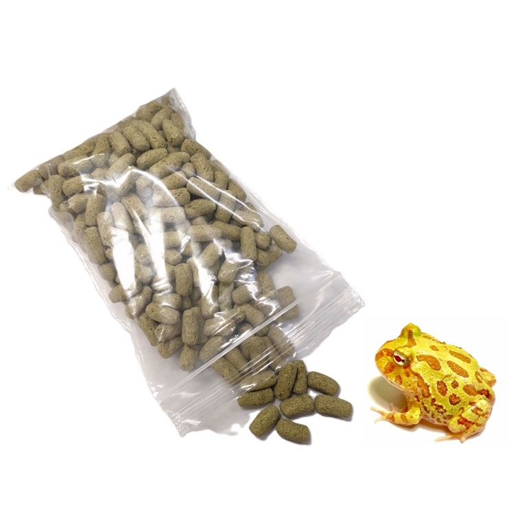 Pacman Food Horned Frog Food 50g / 100g 角蛙食物 Makanan Katak Pacman ...