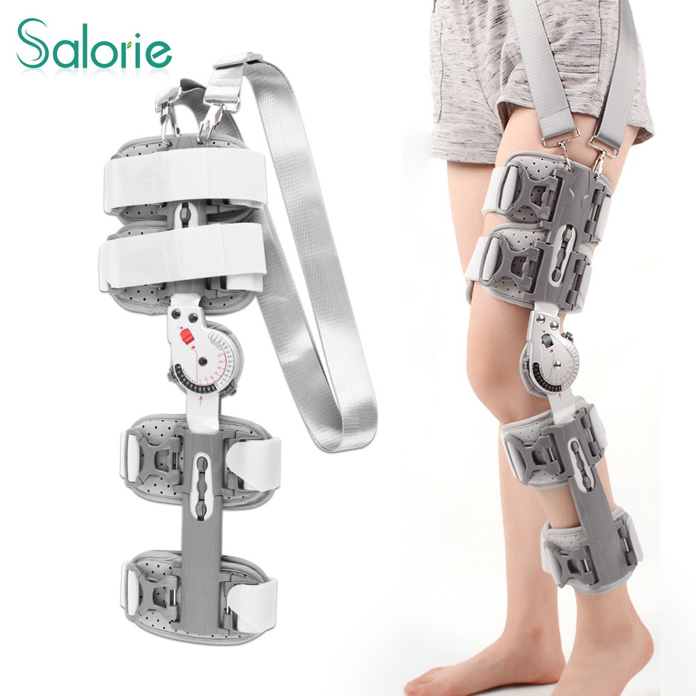 Adjustable Leg Brace Breathable Pain Relief Hemiplegia Knee Support/leg ...