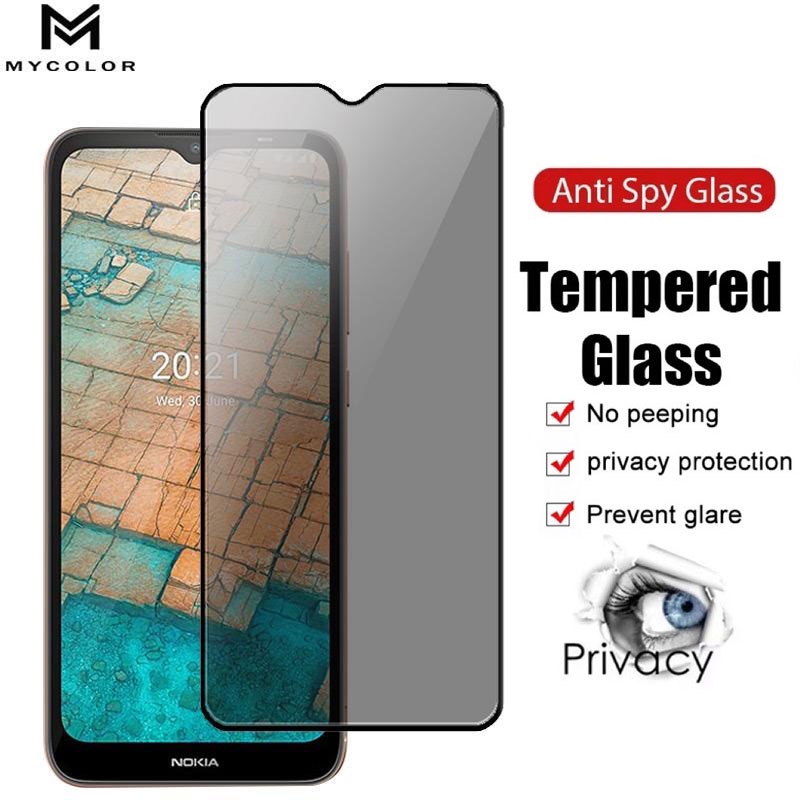 Full Cover Privacy Tempered Glass Screen Protector For Nokia C32 C31 ...